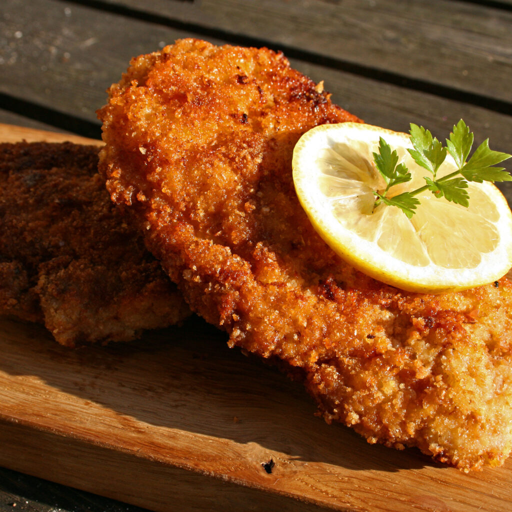 sensational schnitzels – Aumanns at Warrandyte